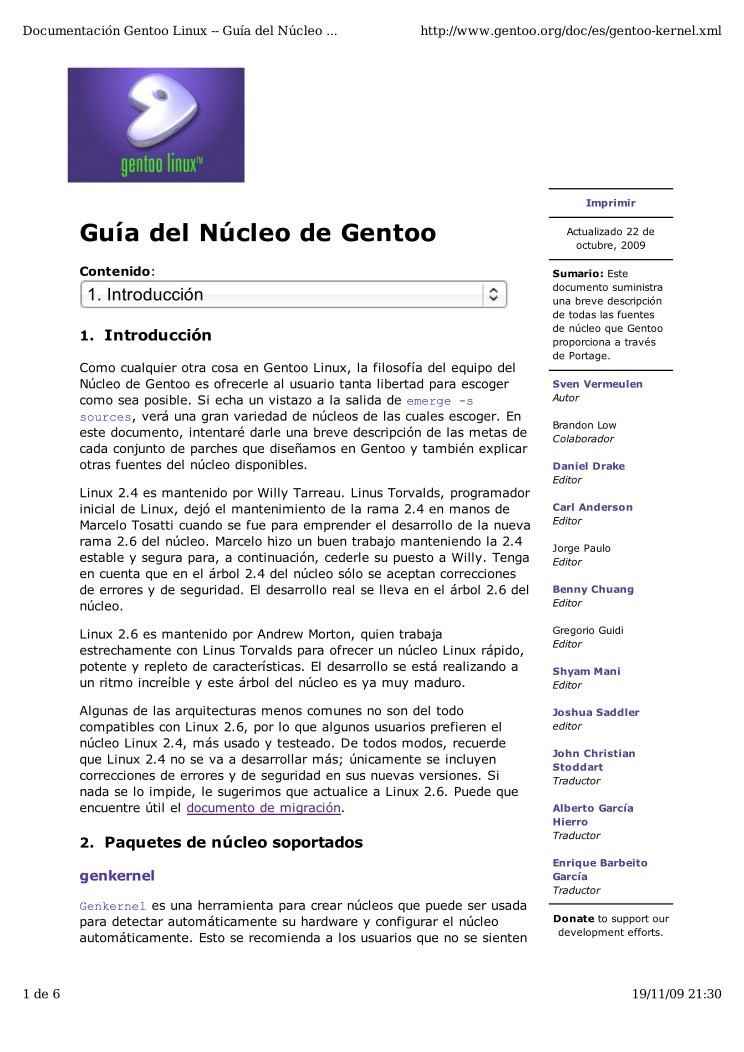 PDF de programación - Guia del Nucleo de Gentoo